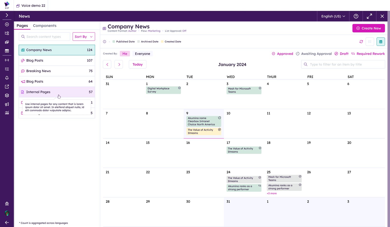 Akumina Release Announcement - 6.2