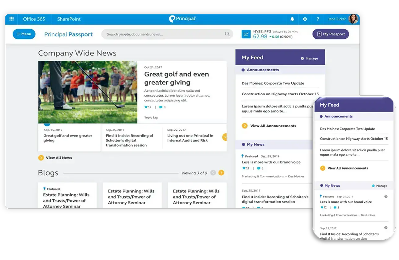 Akumina | The Best Intranet Software for Employees
